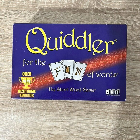 Games | Vintage Quiddler Card Game For The Fun Of Words By Set ...